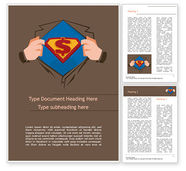 Superman Symbol on Chest - Free Presentation Template for Google Slides ...