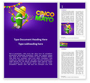 Holiday Cinco de Mayo PowerPoint Template, Backgrounds | 15536 ...