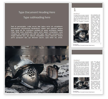 Medieval Word Templates Design, Download now | PoweredTemplate.com