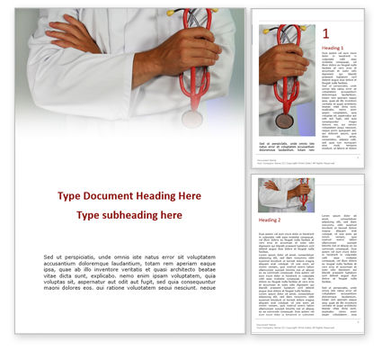 Salud Word Templates Diseño, Descargar ahora | PoweredTemplate.com