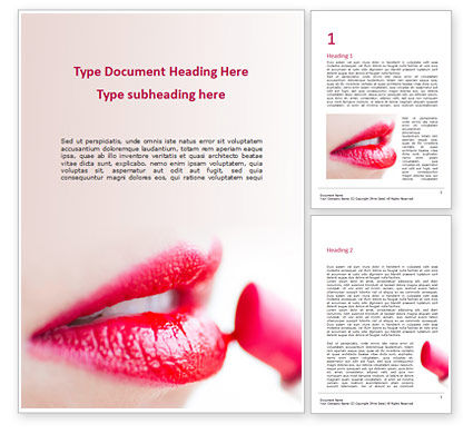 Beautiful Word Templates Design, Download now | PoweredTemplate.com