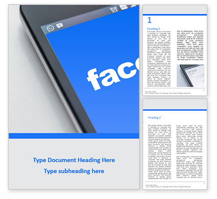 Display Word Templates Design, Download now | PoweredTemplate.com