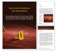 Crime Scene Investigation - Free Presentation Template for Google ...