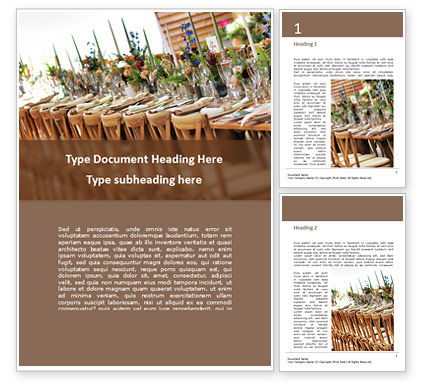 Table Word Templates Design, Download now | PoweredTemplate.com