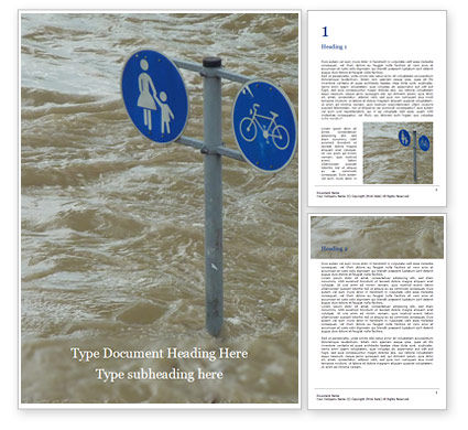 City Flood - Presentation Template for Google Slides and PowerPoint ...