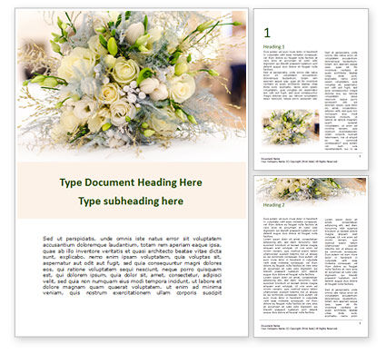 Beautiful Word Templates Design, Download now | PoweredTemplate.com