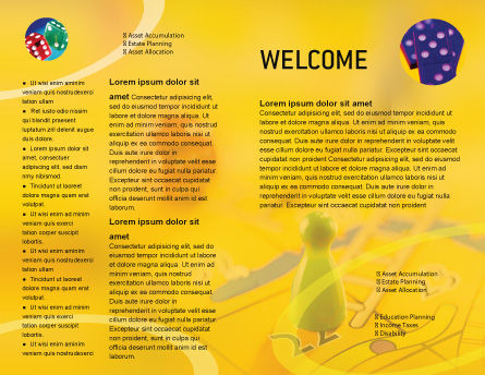 Table Game Brochure Template Design and Layout, Download Now, 01515 ...