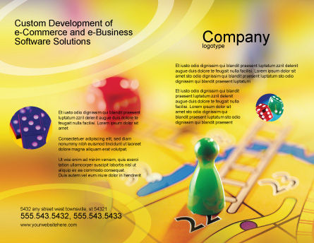 Table Game Brochure Template Design and Layout, Download Now, 01515 ...