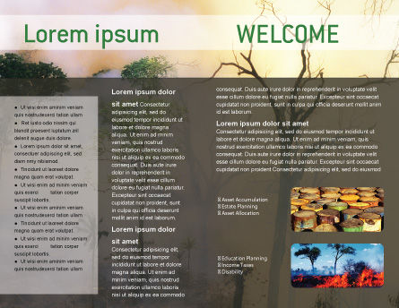 Forest Fire Brochure Template Design and Layout, Download Now, 01636 ...