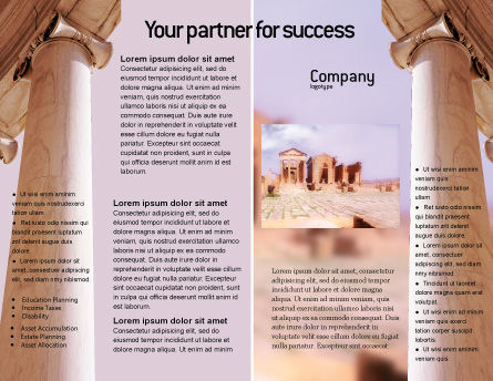 Ancient Greece Brochure Template Design and Layout, Download Now, 01670 ...