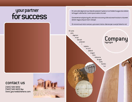 Ancient Greece Brochure Template Design and Layout, Download Now, 01670 ...