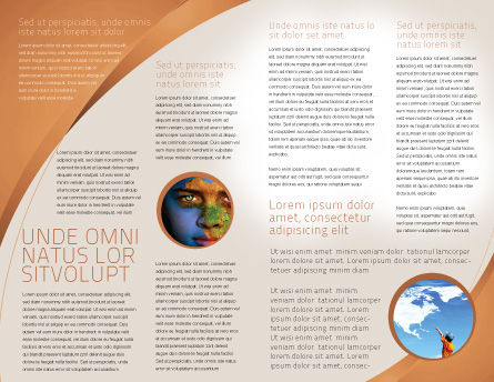 Primary School Geography Lesson Brochure Template Design and Layout ...