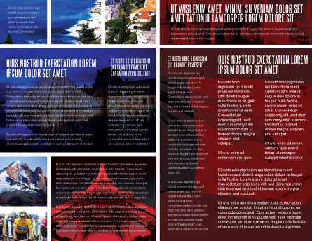 French Flag Brochure Template Design and Layout, Download Now, 01805 ...