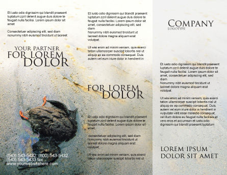 Water Pollution Brochure Template Design and Layout, Download Now ...