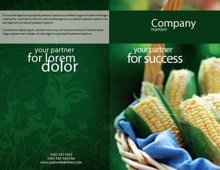 Corn Brochure Template Design and Layout, Download Now, 01882 ...