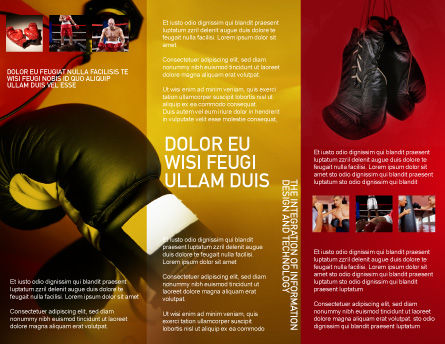 Boxing Training Brochure Template Design and Layout, Download Now ...