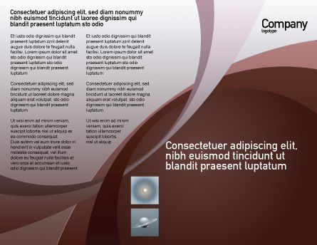 Astronomy Brochure Template Design and Layout, Download Now, 01987 ...