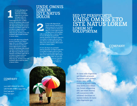 Cloudy Sky Brochure Template Design and Layout, Download Now, 02006 ...