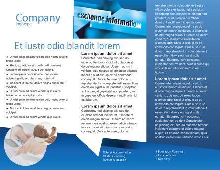 Information Exchange Brochure Template Design and Layout, Download Now ...