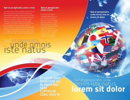 World Flags Brochure Template Design and Layout, Download Now, 02153 ...