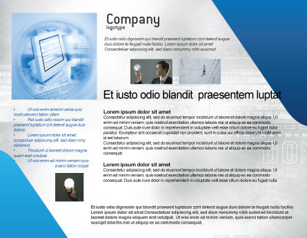 Digital Computing Technology Brochure Template Design and Layout ...