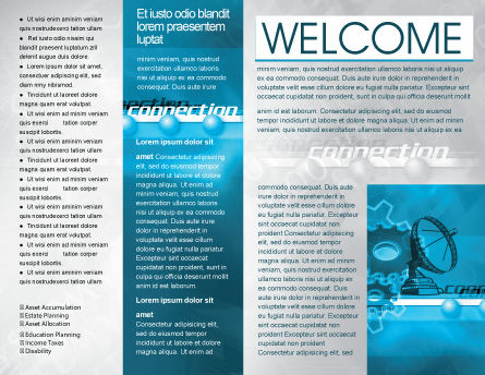 Telecommunication Systems Brochure Template Design and Layout, Download ...