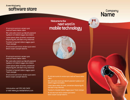 Key To Heart Brochure Template Design and Layout, Download Now, 02333 ...