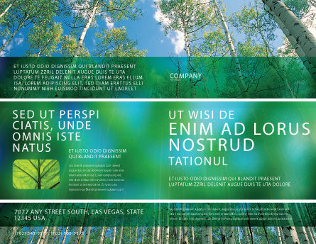 Forest Brochure Template Design and Layout, Download Now, 02415 ...