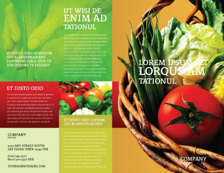 Grocery Brochure Template Design and Layout, Download Now, 02427 ...