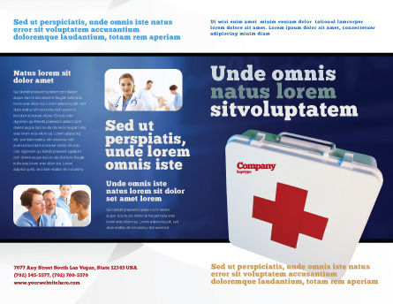 First Aid Brochure Template Design and Layout, Download Now, 02490 ...