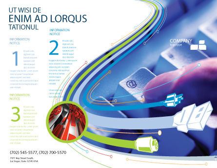 Email Hosting Brochure Template Design and Layout, Download Now, 02609 ...