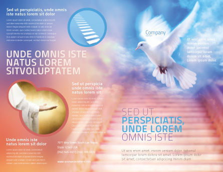 Holy Benediction Brochure Template Design and Layout, Download Now ...