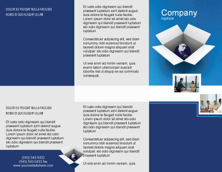 Globe In The Box Brochure Template Design and Layout, Download Now ...