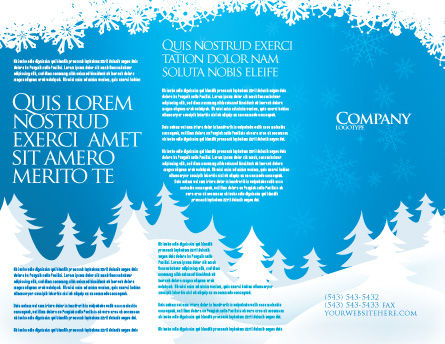 Forest Snow Brochure Template Design and Layout, Download Now, 02888 ...
