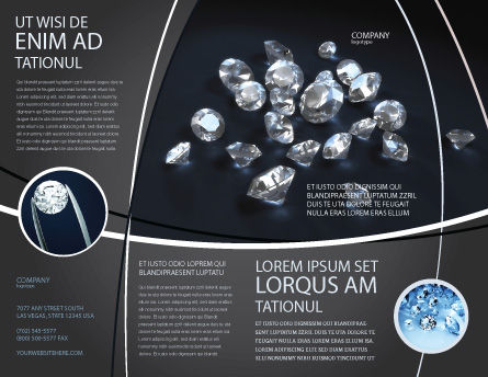Diamonds Brochure Template Design and Layout, Download Now, 02938 ...