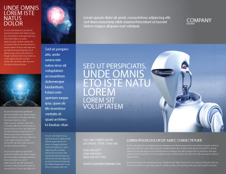 Robot Brochure Template Design and Layout, Download Now, 02958 ...