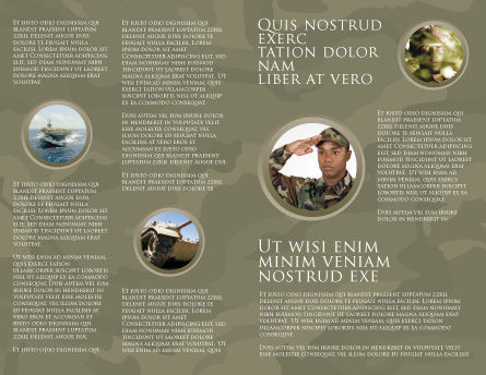 Military Truck Brochure Template Design and Layout, Download Now, 02962 ...
