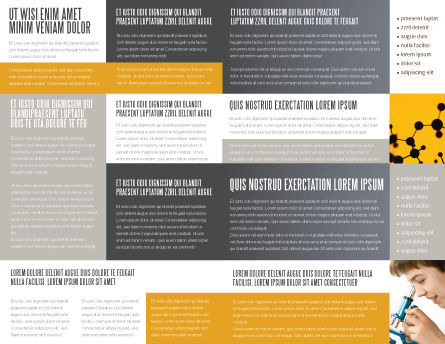 Atom Structure Brochure Template Design and Layout, Download Now, 03000 ...