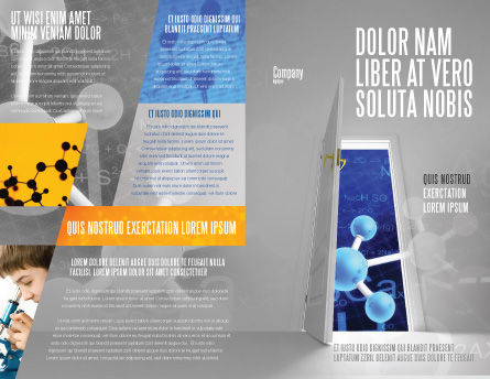 Atom Structure Brochure Template Design and Layout, Download Now, 03000 ...