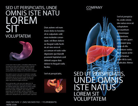 Liver Brochure Template Design and Layout, Download Now, 03025 ...