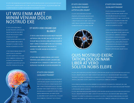 Brain In Skull Brochure Template Design and Layout, Download Now, 03110 ...