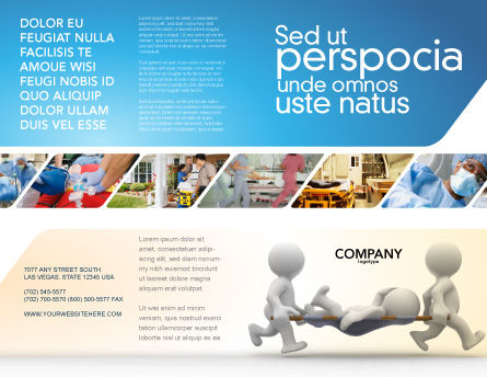 Emergency Brochure Template Design and Layout, Download Now, 03129 ...