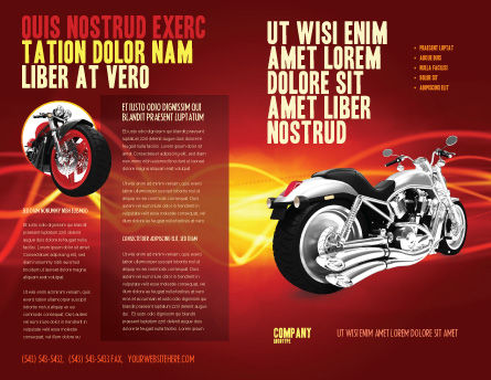 Bike Brochure Template Design and Layout, Download Now, 03188 ...