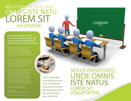 Teaching Class Brochure Template Design and Layout, Download Now, 03209 ...