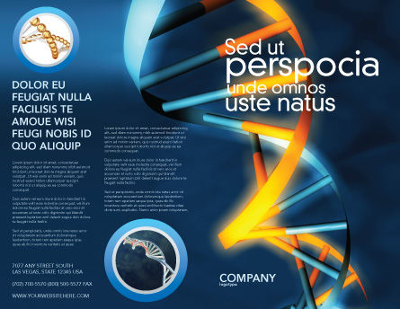 Genes In DNA Brochure Template Design and Layout, Download Now, 03516 ...