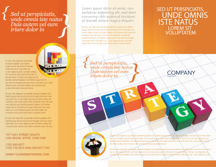 Strategy Brochure Template Design and Layout, Download Now, 03563 ...