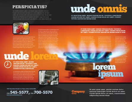 Gas Stove Brochure Template Design and Layout, Download Now, 03675 ...
