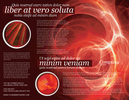 Red Fantasy Brochure Template Design and Layout, Download Now, 03749 ...