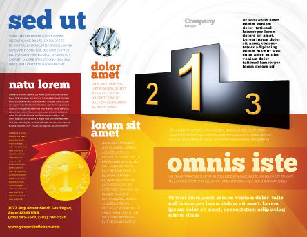 Winner Place Brochure Template Design and Layout, Download Now, 03765 ...