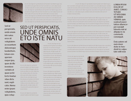 Orphanage Brochure Template Design and Layout, Download Now, 03798 ...